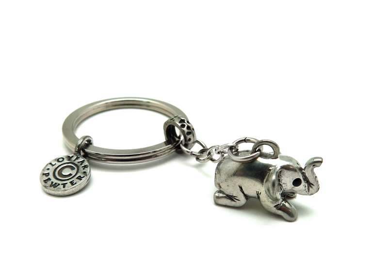 Loyfar Artisan Pewter | Loyfar collection co.,ltd. | Key Ring, Elephant