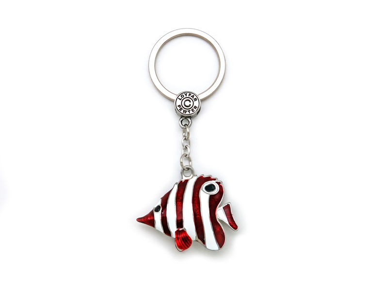 Loyfar Artisan Pewter | Loyfar collection co.,ltd. | Key Ring, Fish
