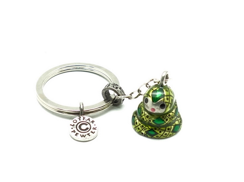 Loyfar Artisan Pewter | Loyfar collection co.,ltd. | Key Ring, Snake