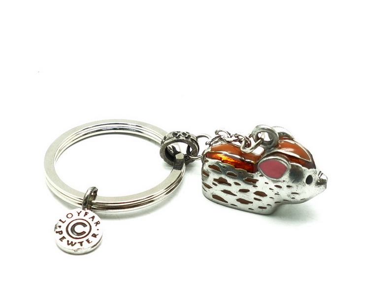 Loyfar Artisan Pewter | Loyfar collection co.,ltd. | Key Ring, Pig